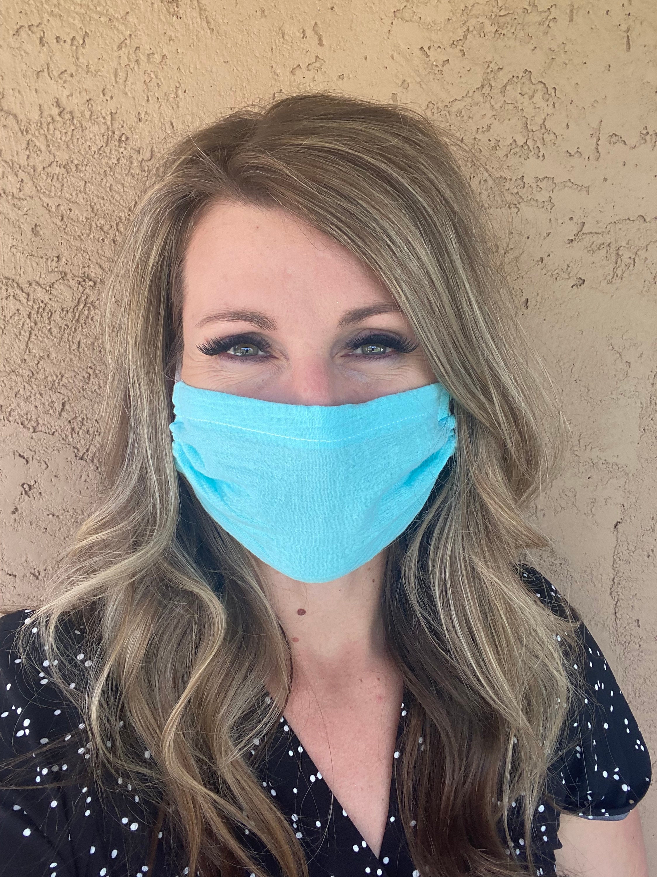 Breathable Lightweight Gauze Face Mask Single Layer With Soft | Etsy