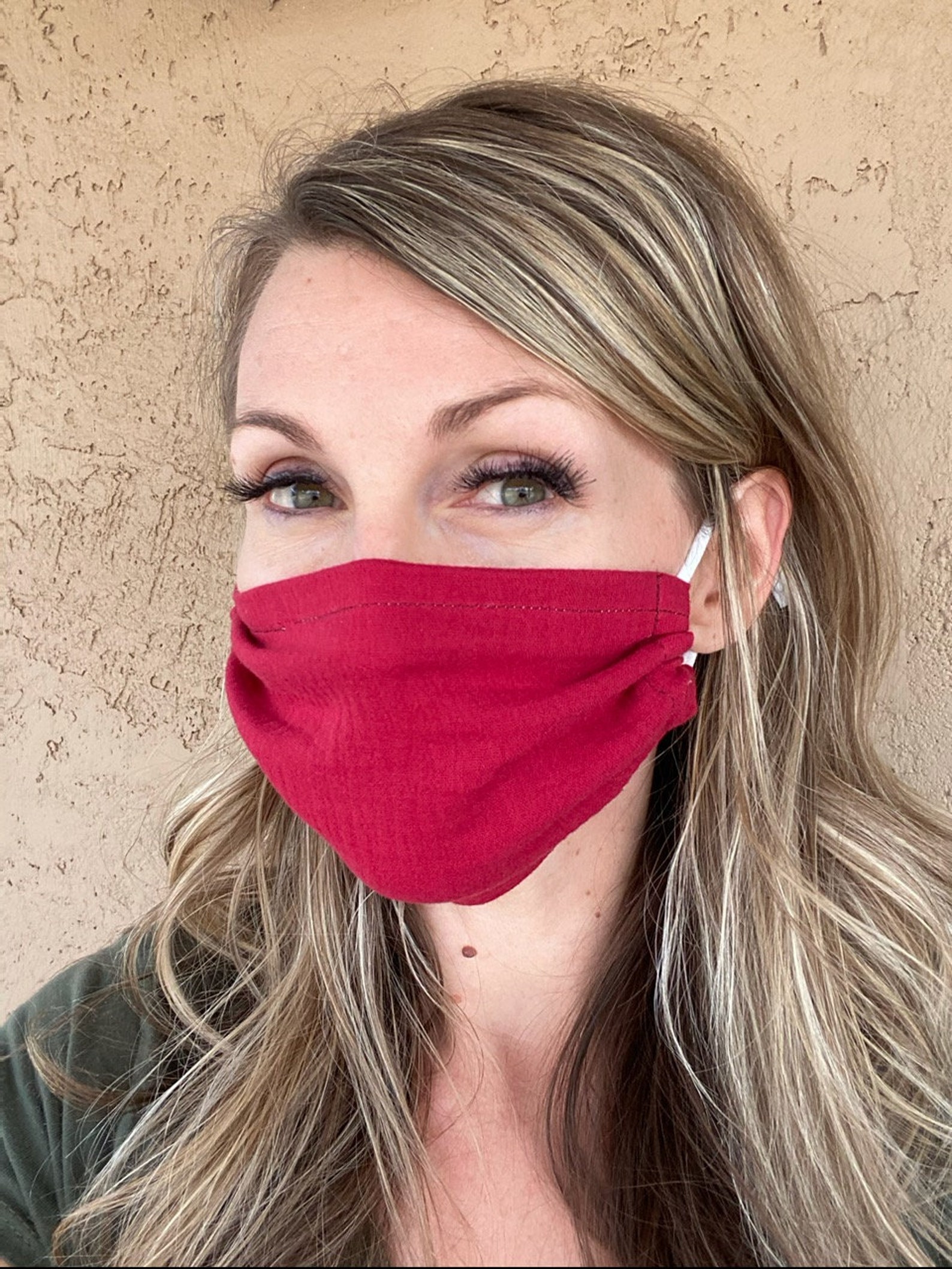 Breathable Lightweight Gauze Face Mask Single Layer With Soft ...