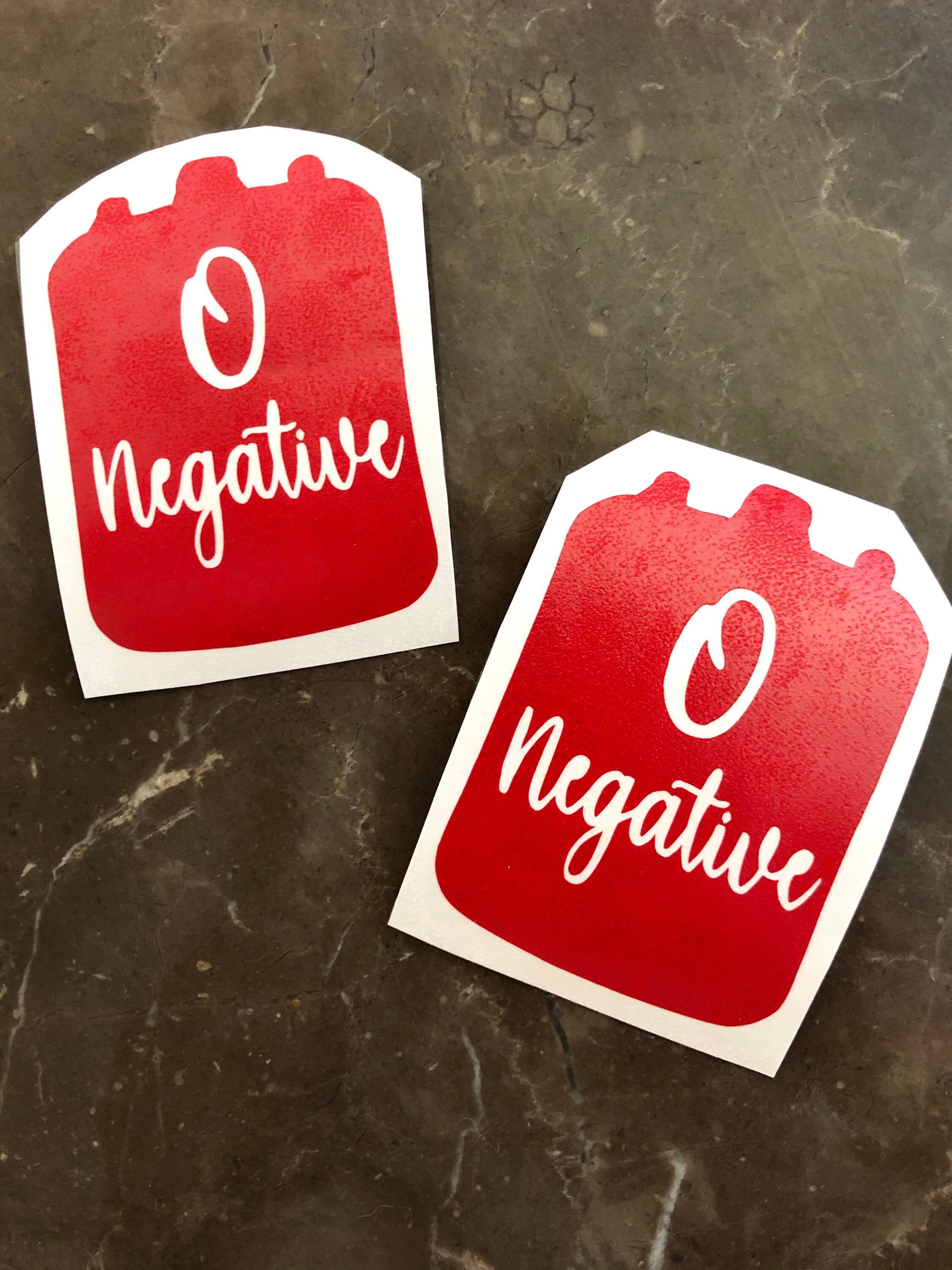 Blood Bank Decal - Etsy