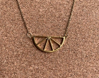 Slice Necklace - Etsy
