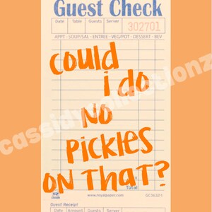 Preppy Guest Check Poster Set of 8 - Etsy