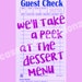 Preppy Guest Check Poster Set of 8 - Etsy