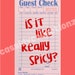 Preppy Guest Check Poster Set of 8 - Etsy