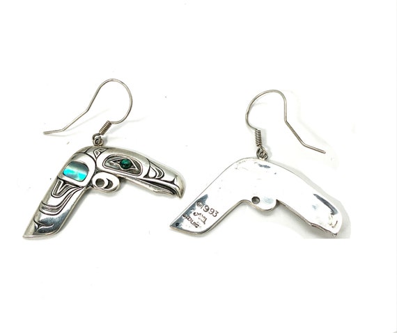 Eagle Pacific Northwest Native American Dangle Earrin… - Gem
