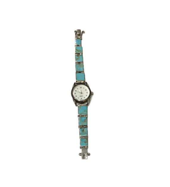 Vintage southwestern watch, turquoise - Gem