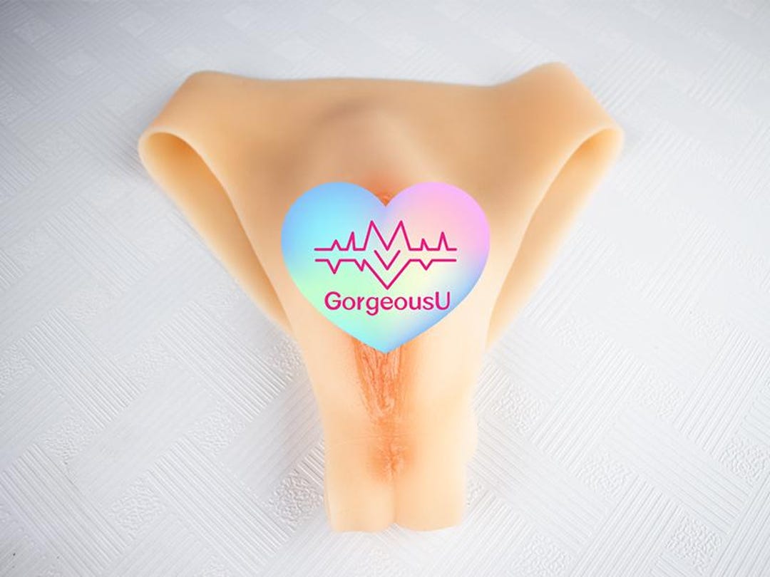 One Size Handmade Silicone Thong With Fake Penetrable Vagina for Crossdresser, Trans - Etsy