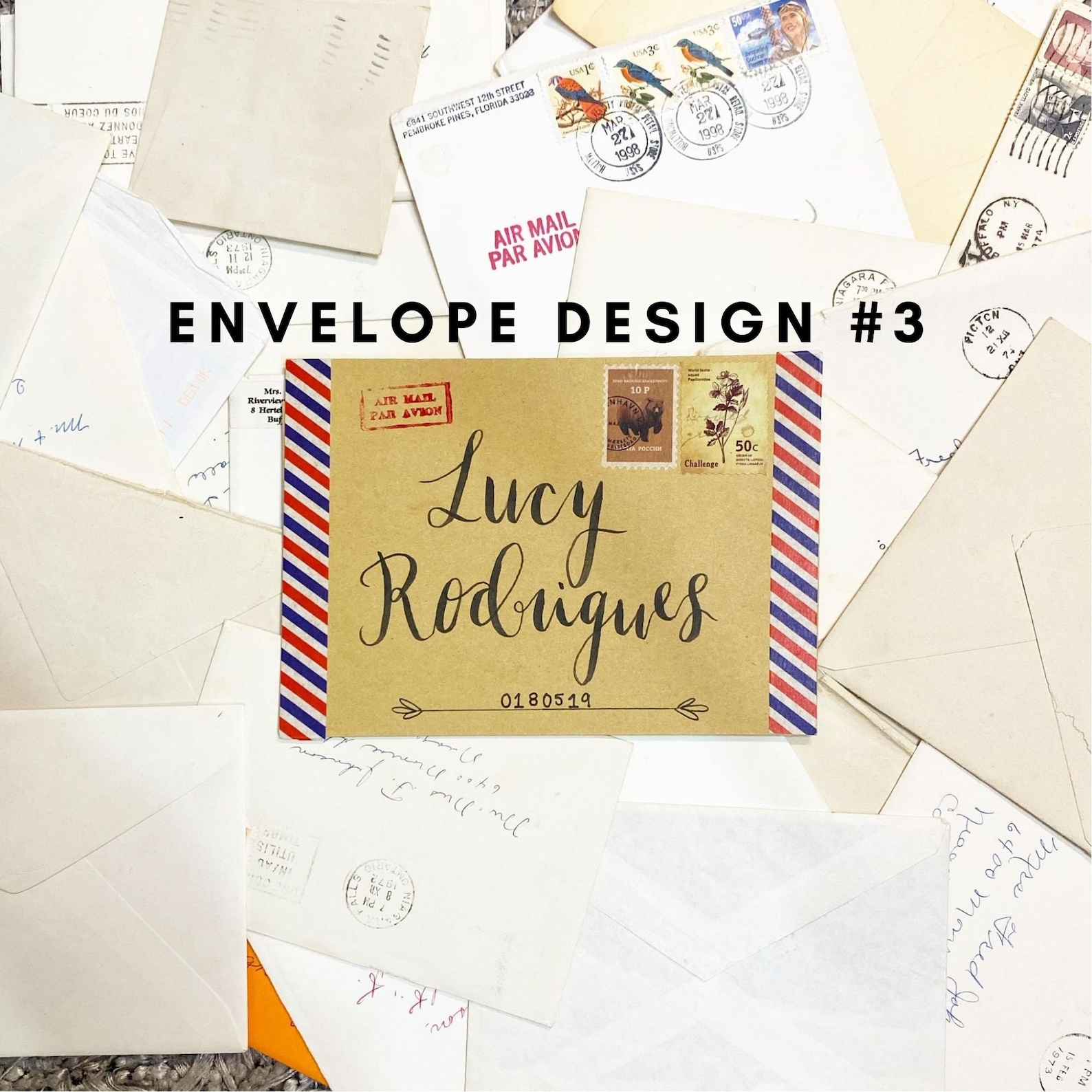 Customized Love Letter/vintage Letters for Anniversary, Valentine’s Day ...