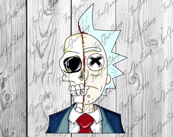 Rick and Morty Christmas Svg - Etsy Ireland