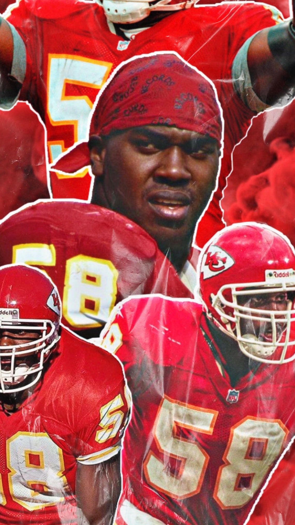 Derrick Thomas Digital HD iPhone Wallpaper | Kansas City Chiefs - Etsy
