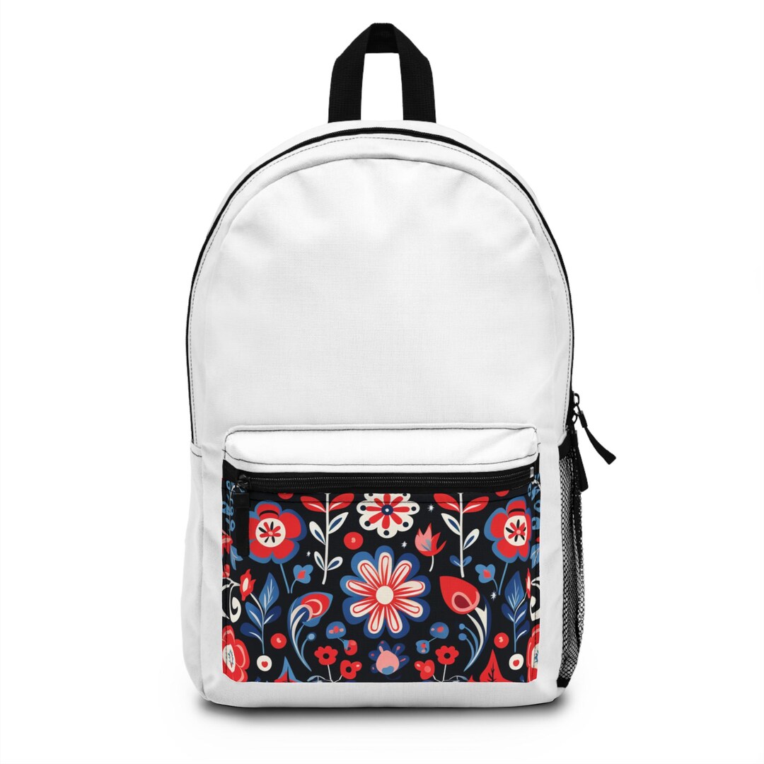 Polish Folklore Backpack Traditional Design, Ethnic Bag, Slavic Culture ...