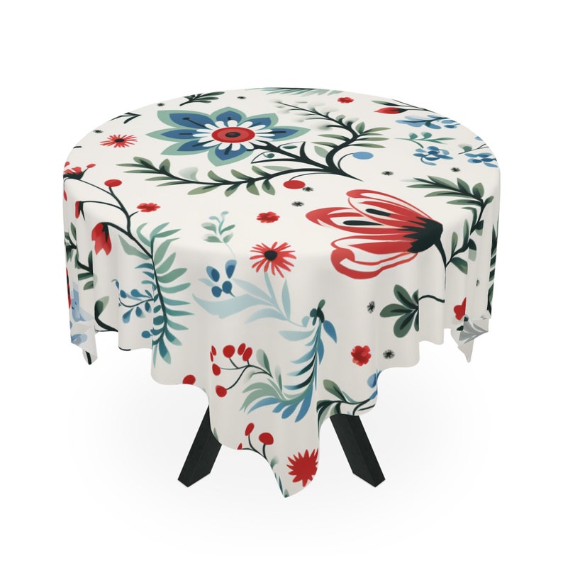 Polish Folk Holiday Tablecloth - Etsy