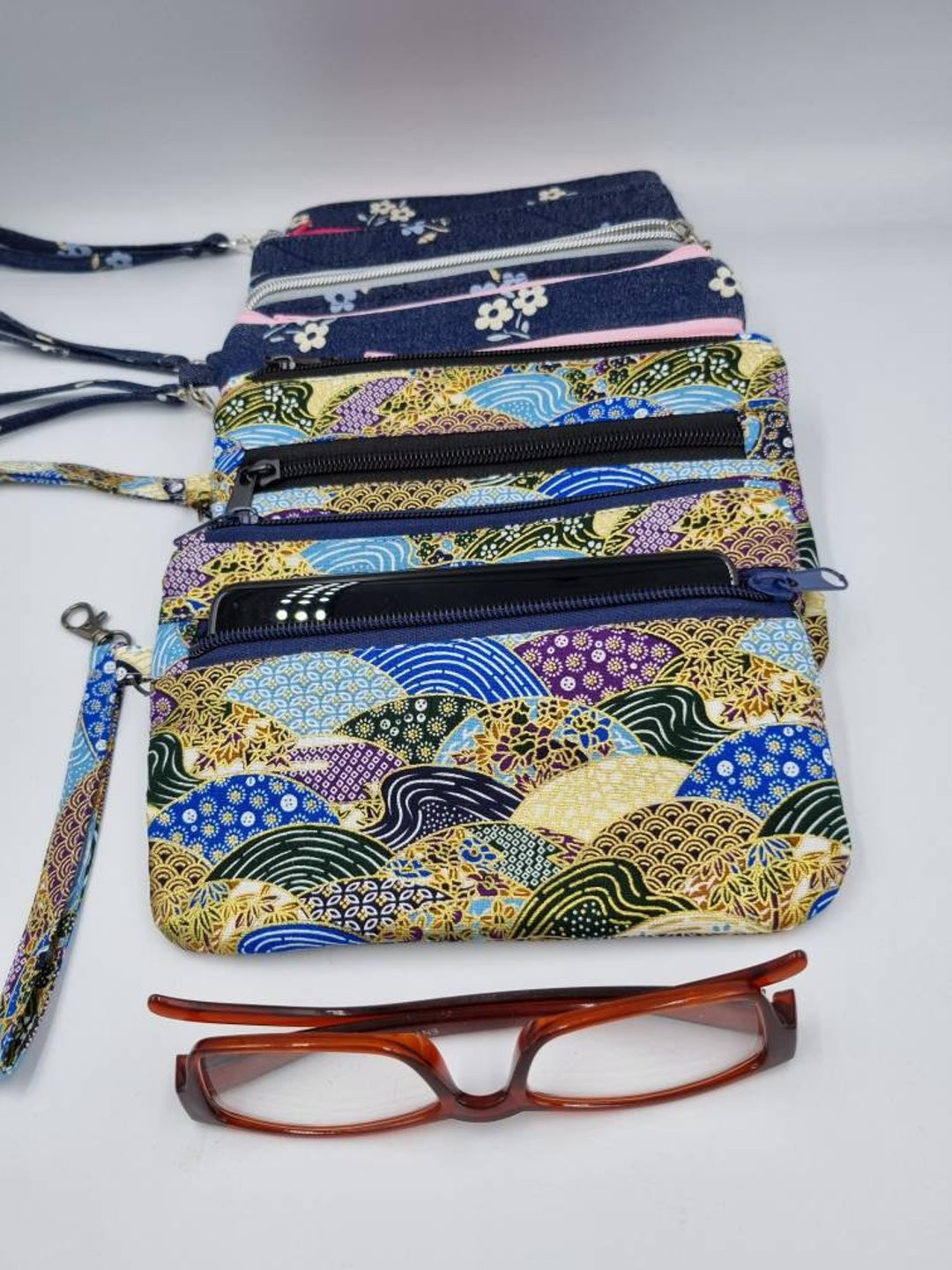 Telephone Pouch Briefcase Coin Holder Multipurpose - Etsy