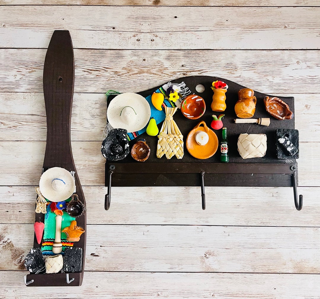 Keychain Key Holder Display-key Wall Display-mexican Key Holder Llavero ...