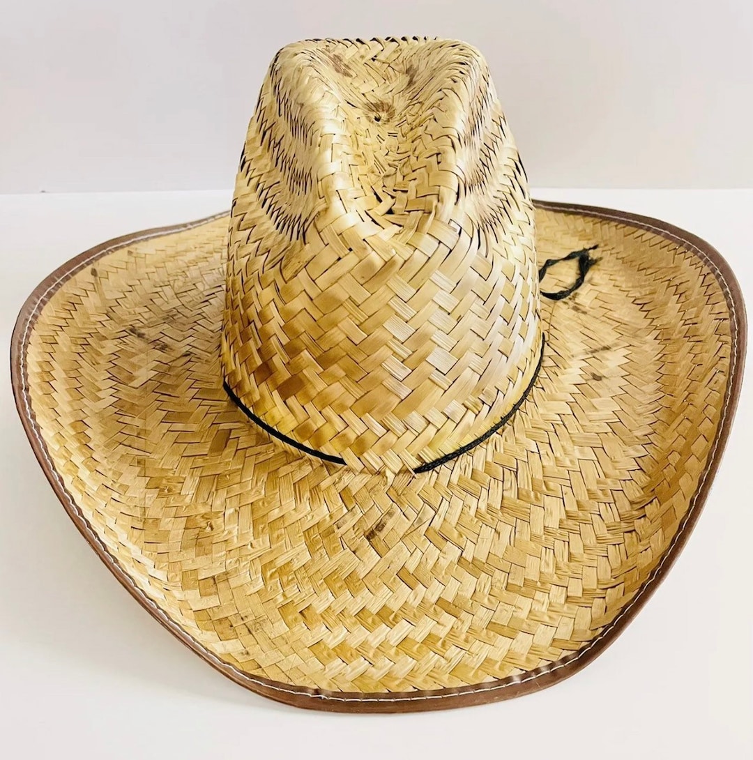 Cowboy Mexican Palm Leaf Straw Hat Sombrero Vaquero Artesanal De Palma ...