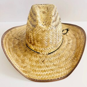 Cowboy Mexican Palm Leaf Straw Hat Sombrero Vaquero Artesanal De Palma ...
