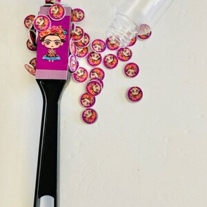 Frida Kahlo Loteria Container With Magnetic Wand and Magnetic Chips ...