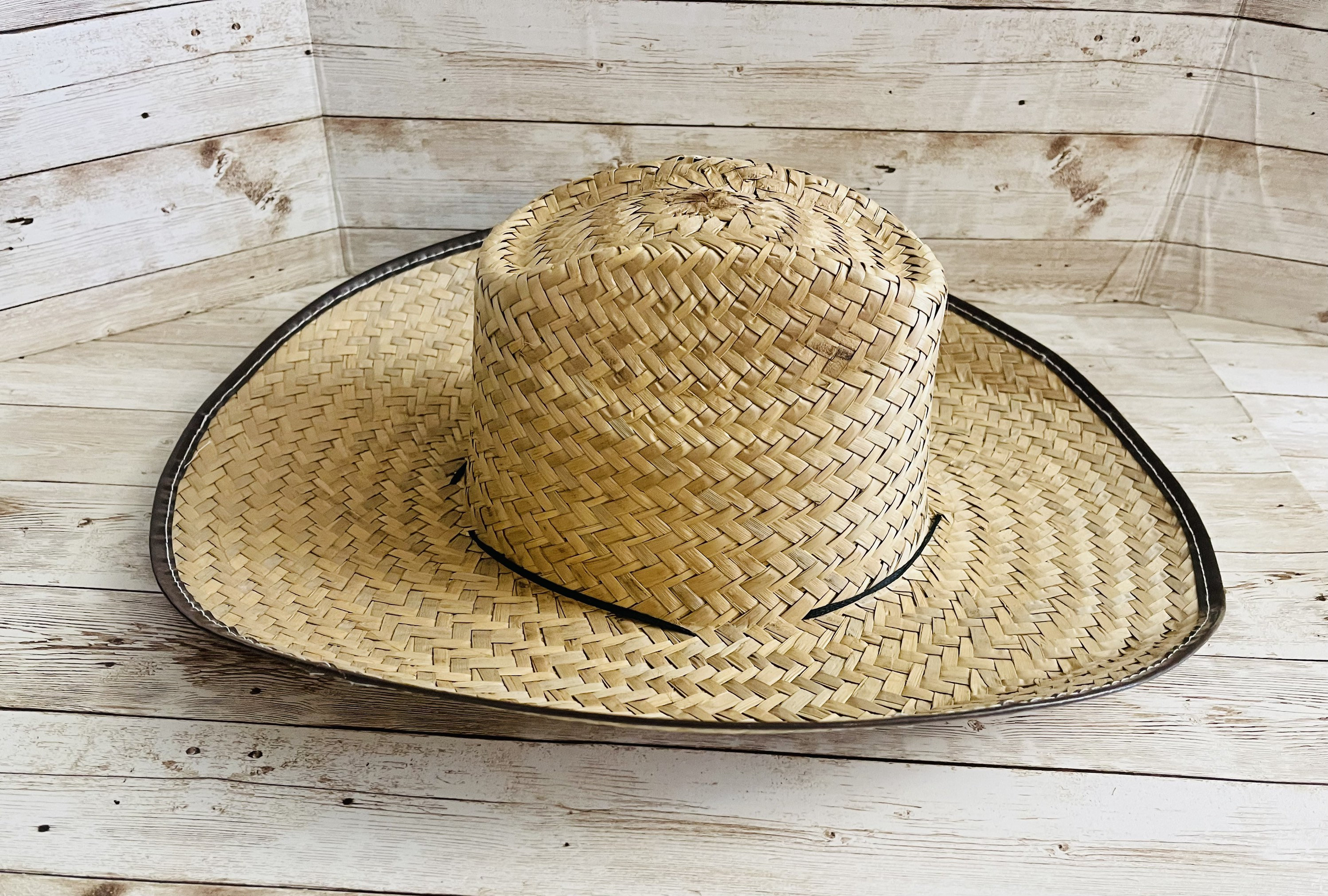 Cowboy Mexican Palm Leaf Straw Hat Sombrero Vaquero Artesanal - Etsy