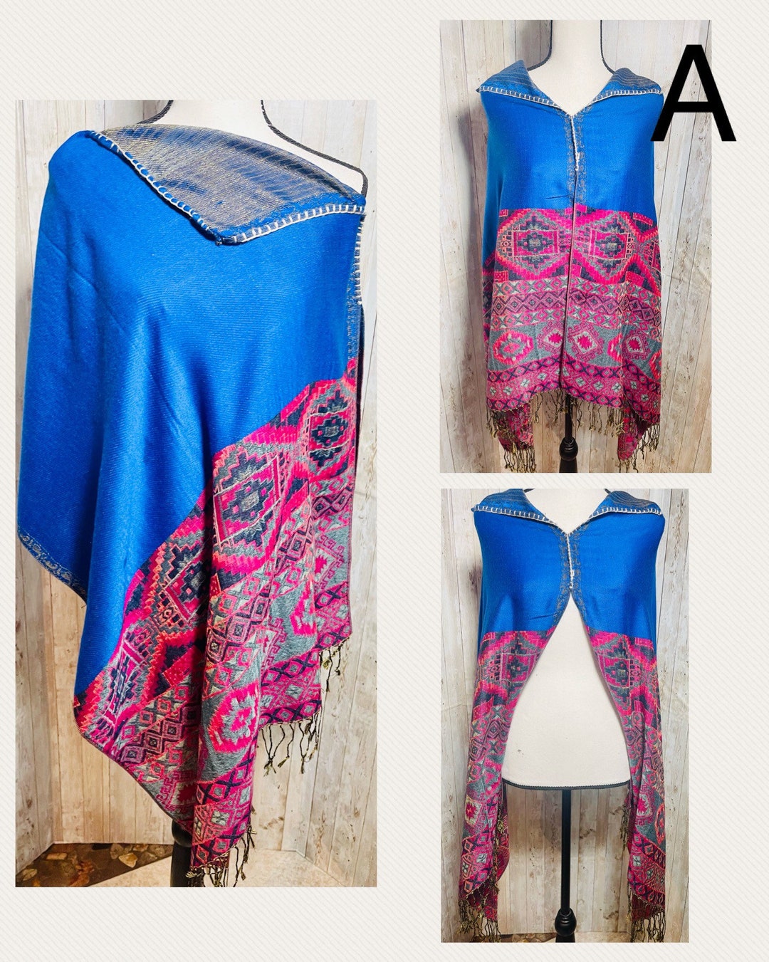 Handmade Mexican Mañanita Jorongo Capa Mexicana - Etsy