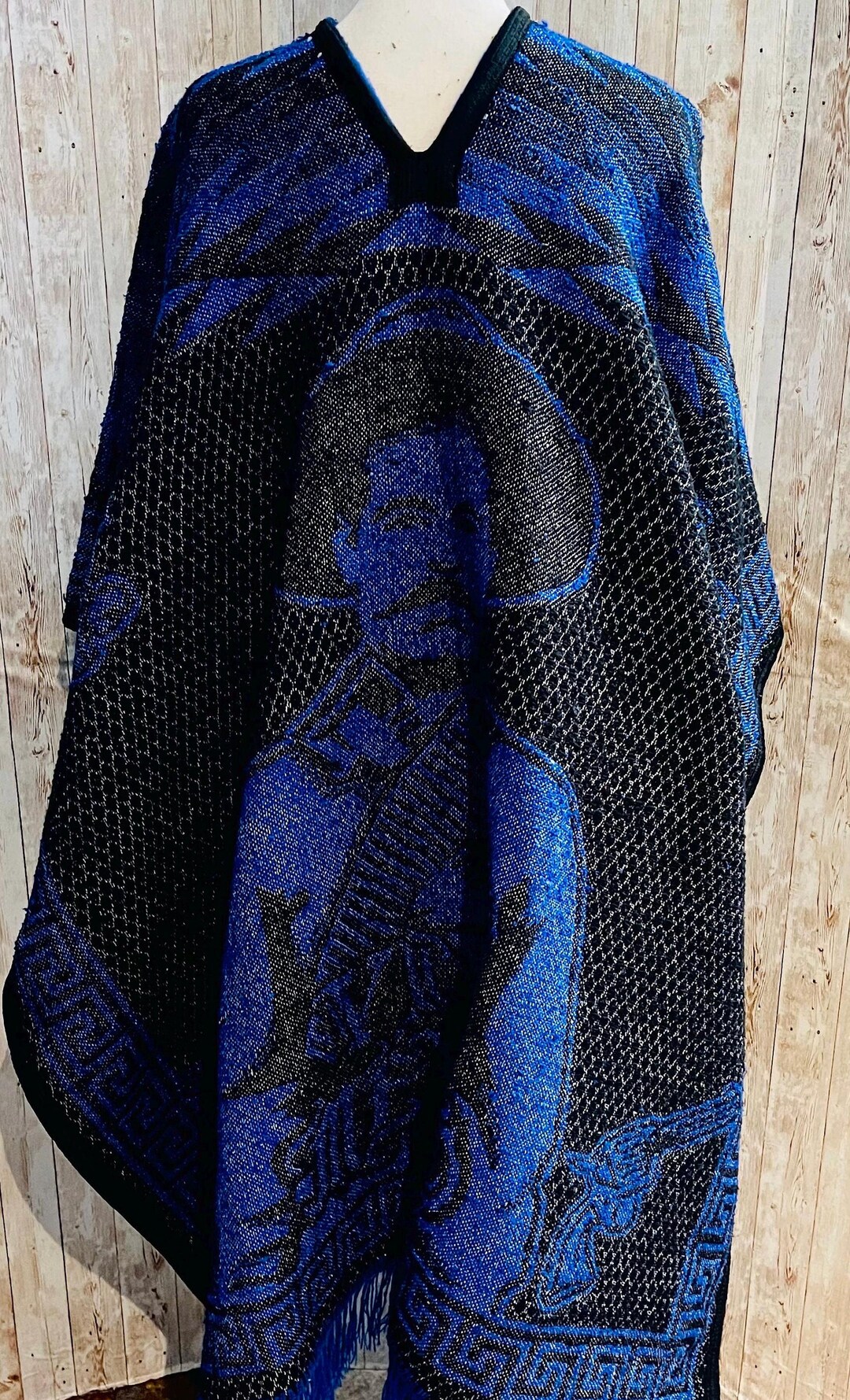 Mexican Poncho Gavan De La Revolución Pancho Villa Y Emiliano Zapata - Etsy