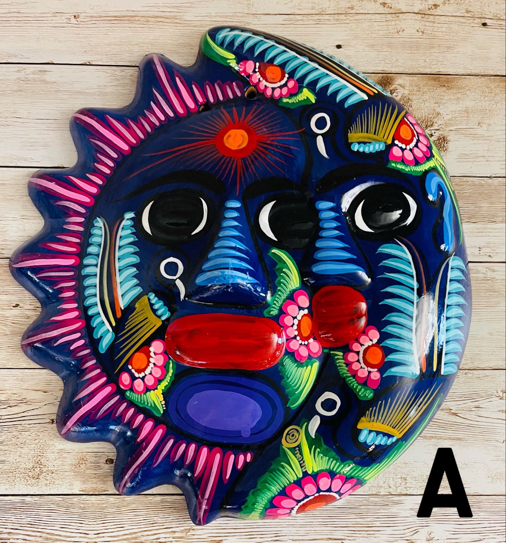 Sun And Moon Mexican Art