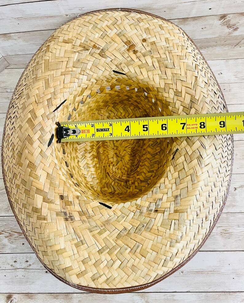 Cowboy Mexican Palm Leaf Straw Hat Sombrero Vaquero Artesanal - Etsy