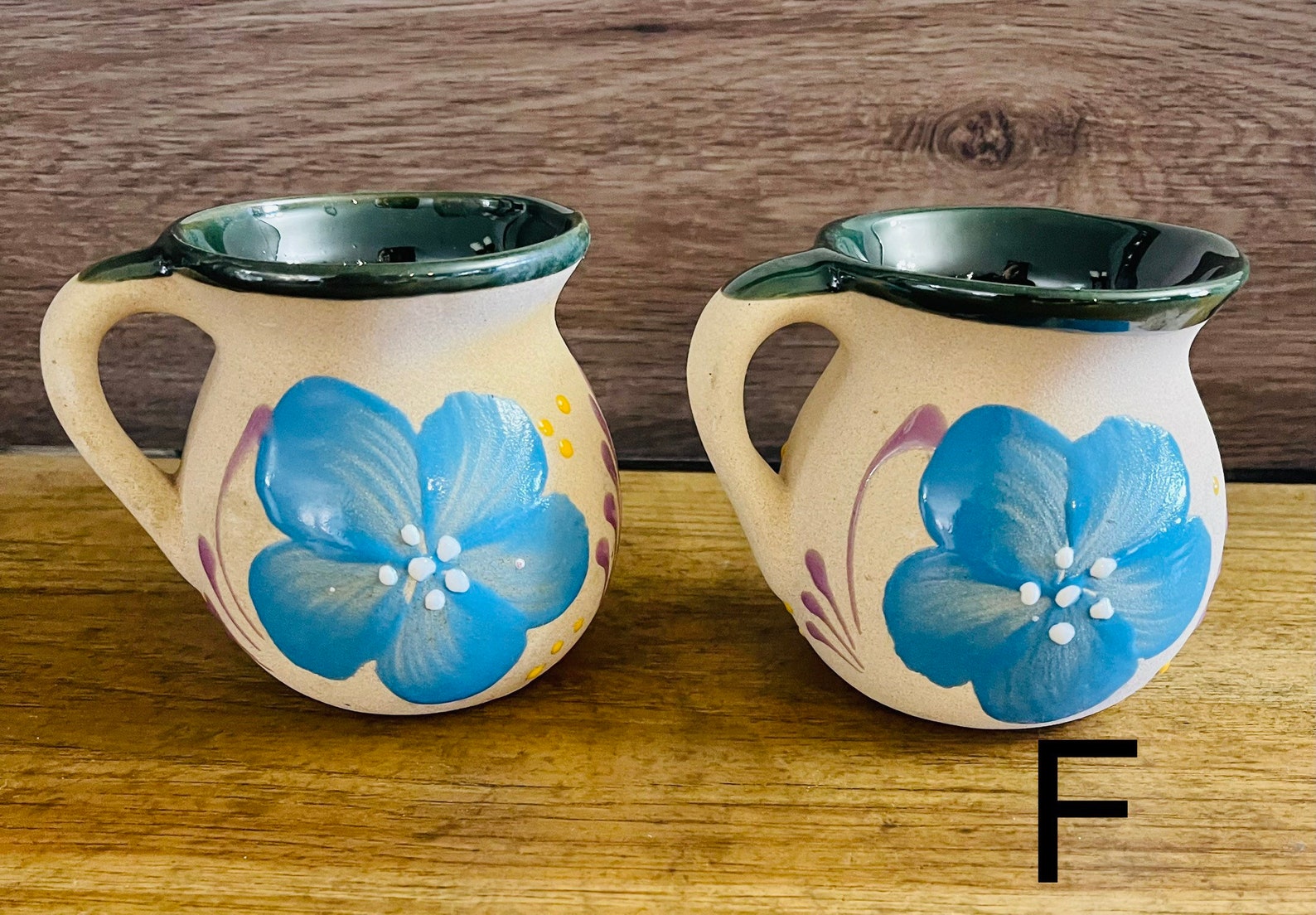 Mexican Pottery Cups Tazas De Barro Mexicanas - Etsy