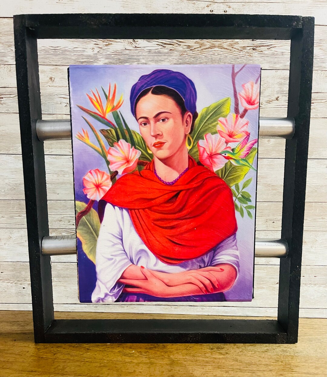 Frida Kahlo Frame Cuadro De Frida Kahlo - Etsy