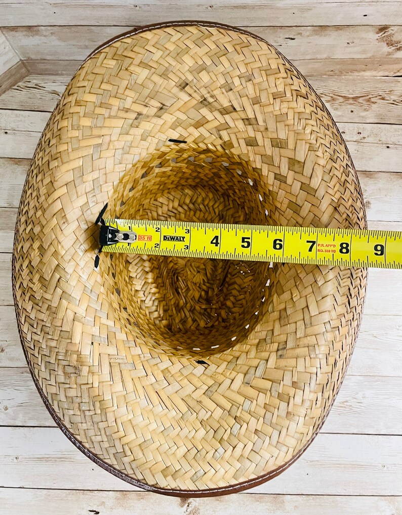 3x Cowboy Mexican Palm Leaf Straw Hat Sombrero Vaquero - Etsy