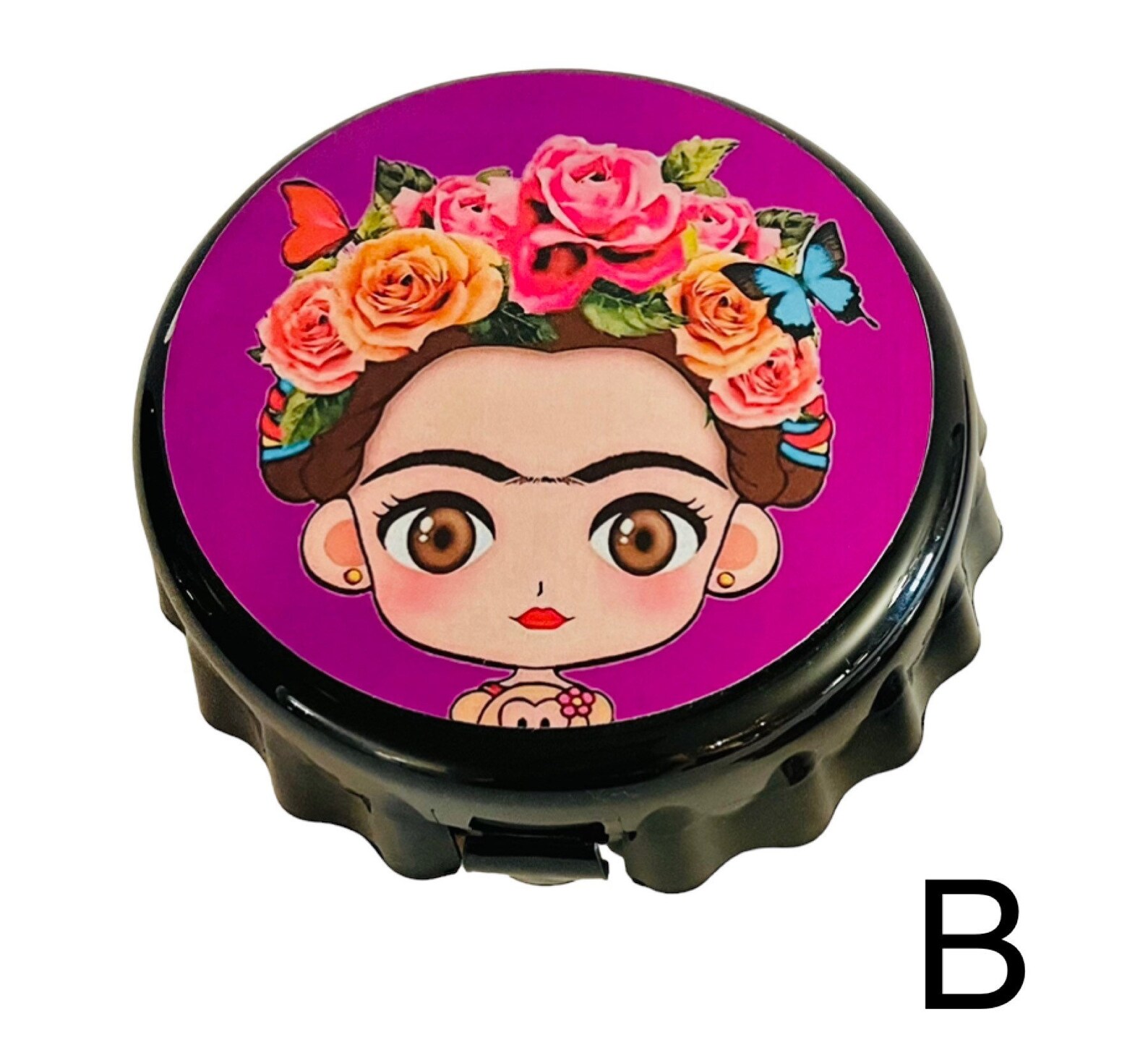 Frida Kahlo Loteria Container With Magnetic Wand and Magnetic - Etsy