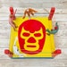 Mexican Lucha Libre Toy Wrestler Fighting Ring With 4 Luchadores Ring ...