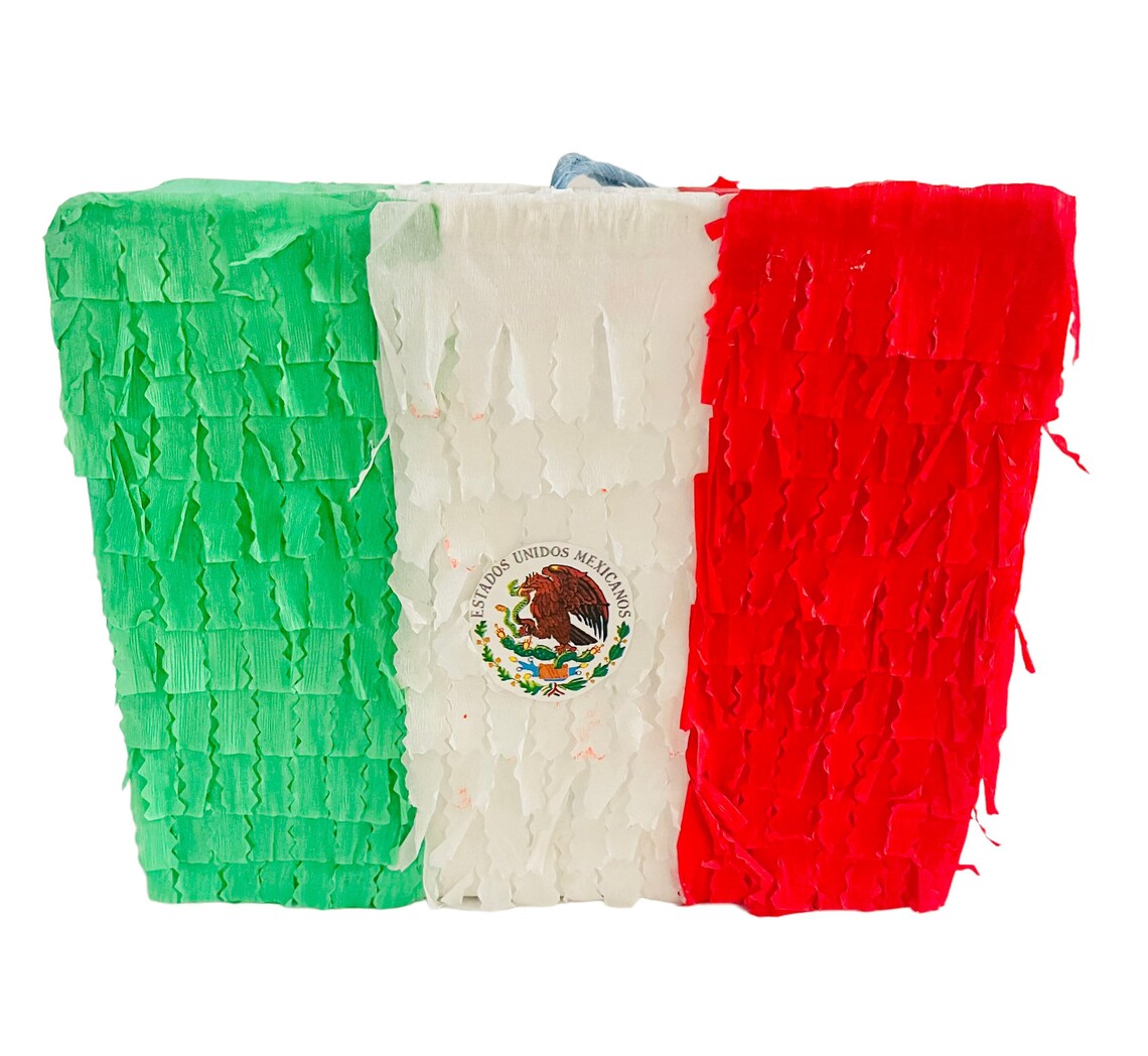 2 Piñatas Mexican Flag Sombrero 2 Piñatas Bandera Mexicana Y - Etsy
