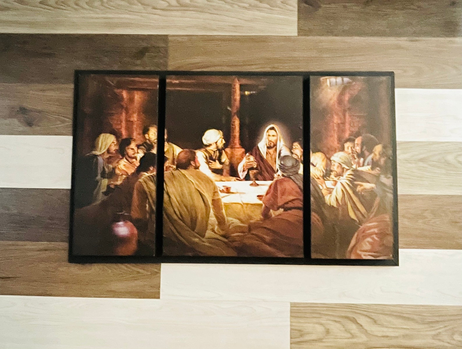 The Last Supper Mexican Artesanal Frames Cuadros Artesanales | Etsy