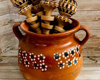 Batidor De Madera Mexicano O Molinillo - Etsy