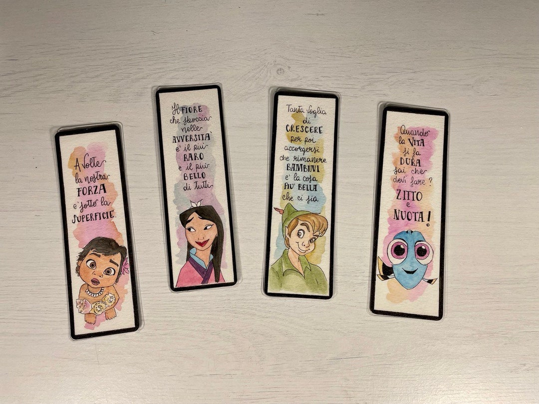 Bookmarks CARTOONS - Etsy UK