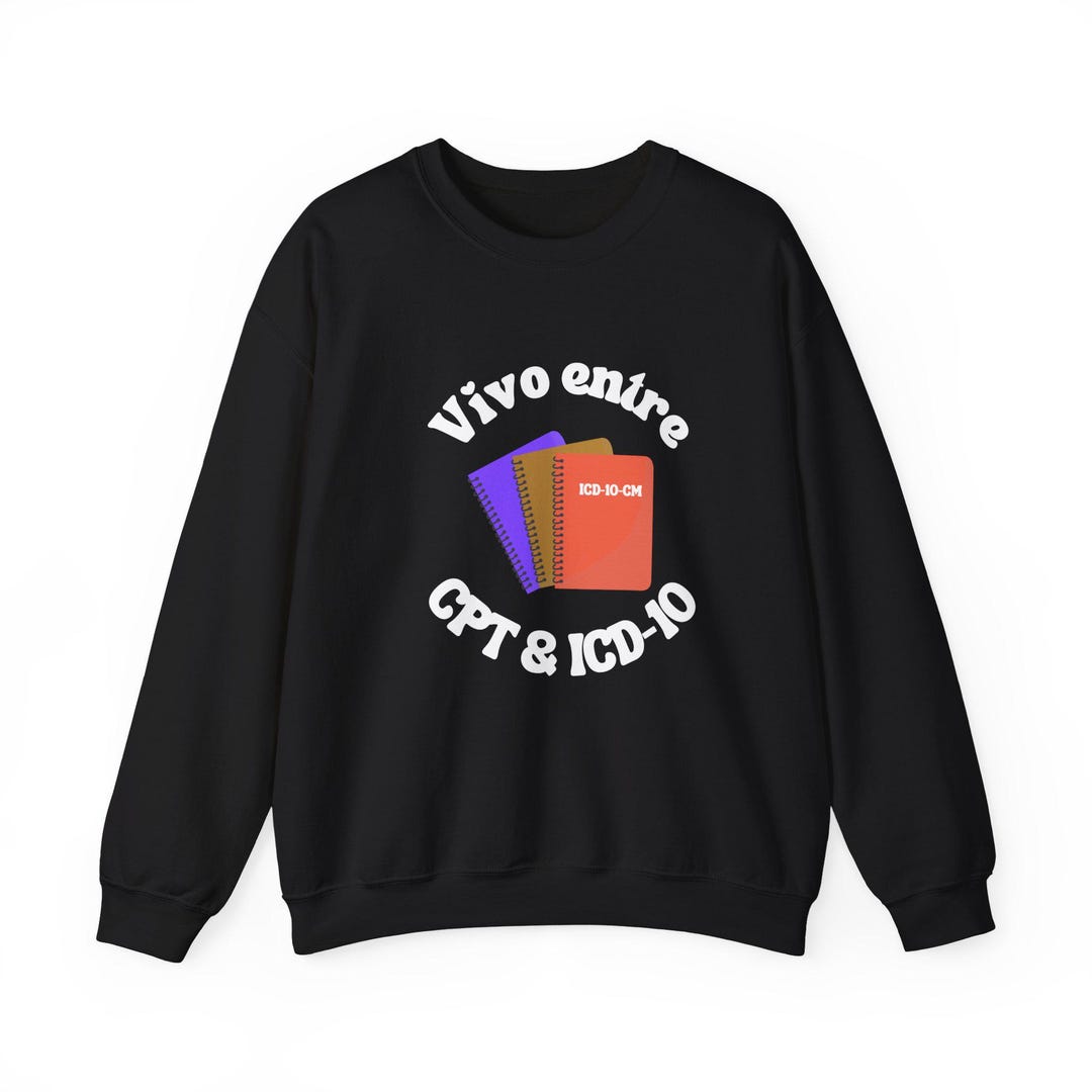 Vivo Entre CPT & ICD-10 Design - Creative Vibes Crewneck Sweatshirt - Etsy