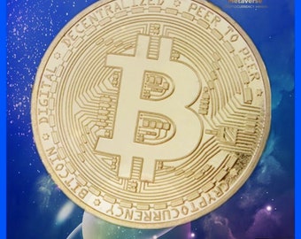 Bitcoin Necklace | Etsy Australia