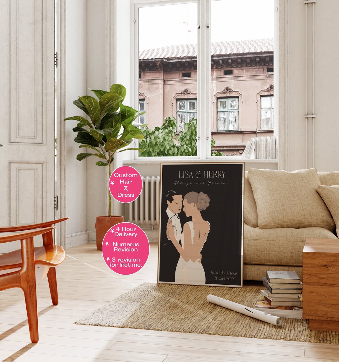 Wedding Art, Personalized Wedding Poster, Printable Wedding Art ...