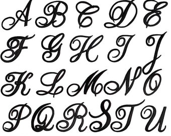 Tiny Your Initial on a Baby Block Letter Patch Any Color - Etsy