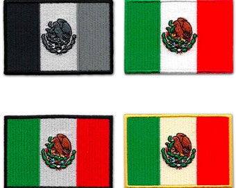 Mexican Flag Patch Custom Made - Etsy