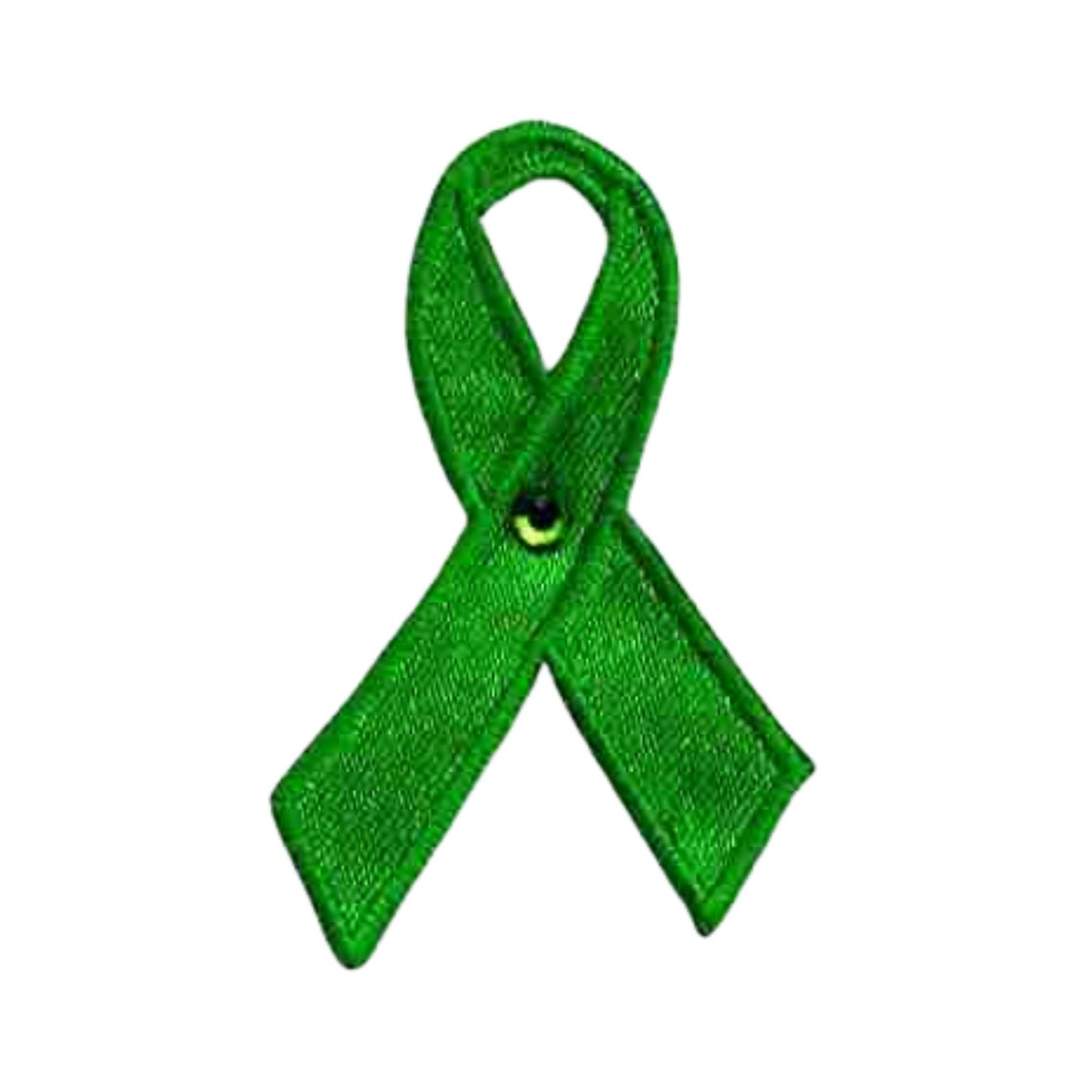 Green Ribbon Patches 5-pack Awareness Embroidered Iron on - Etsy