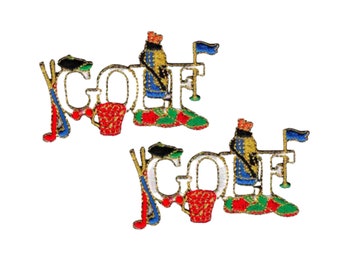 Golf Iron on Patch - Etsy