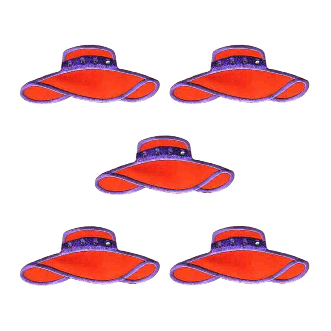 Red Hat Patches (5-pack) Red Hat Lady Embroidered Iron on Patch – Small ...