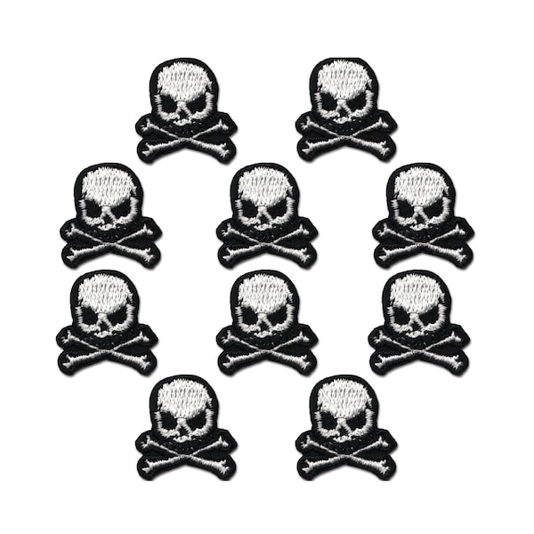 Embroidered Skull Patch - Etsy