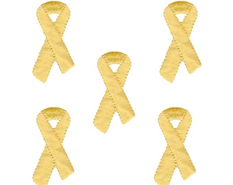 Green Ribbon Patches 5-pack Awareness Embroidered Iron on | Etsy