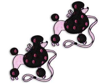 Cartoon Poodle Patch Custom Made - Etsy