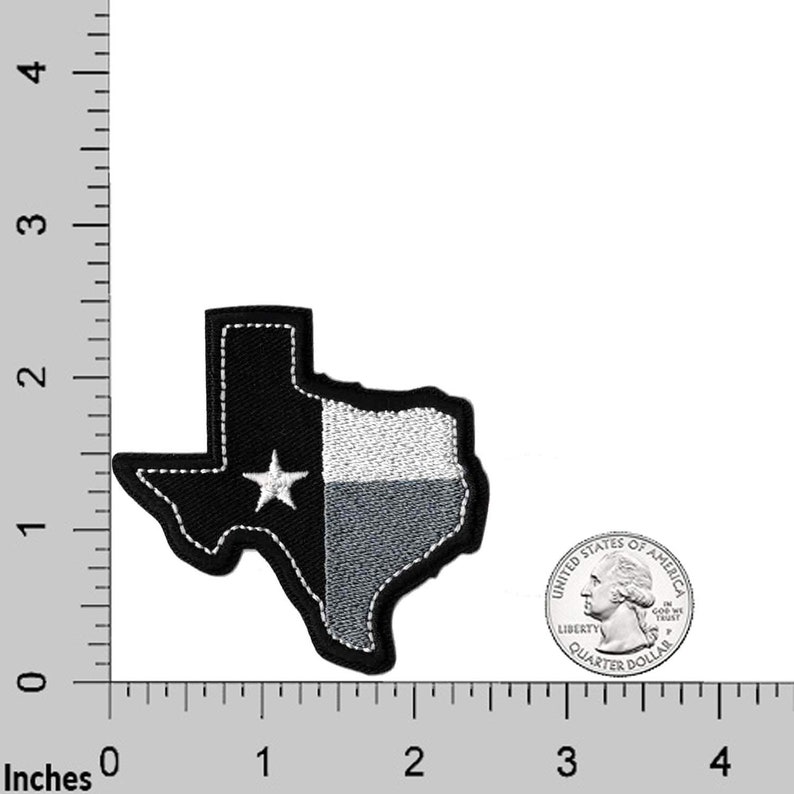 Texas Flag Patches 2-pack USA Flag Embroidered Iron on Patch - Etsy