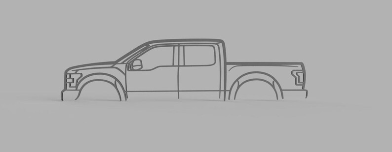Ford F-150 Vector File Printable Cricut and 3d Printable Digital File ...
