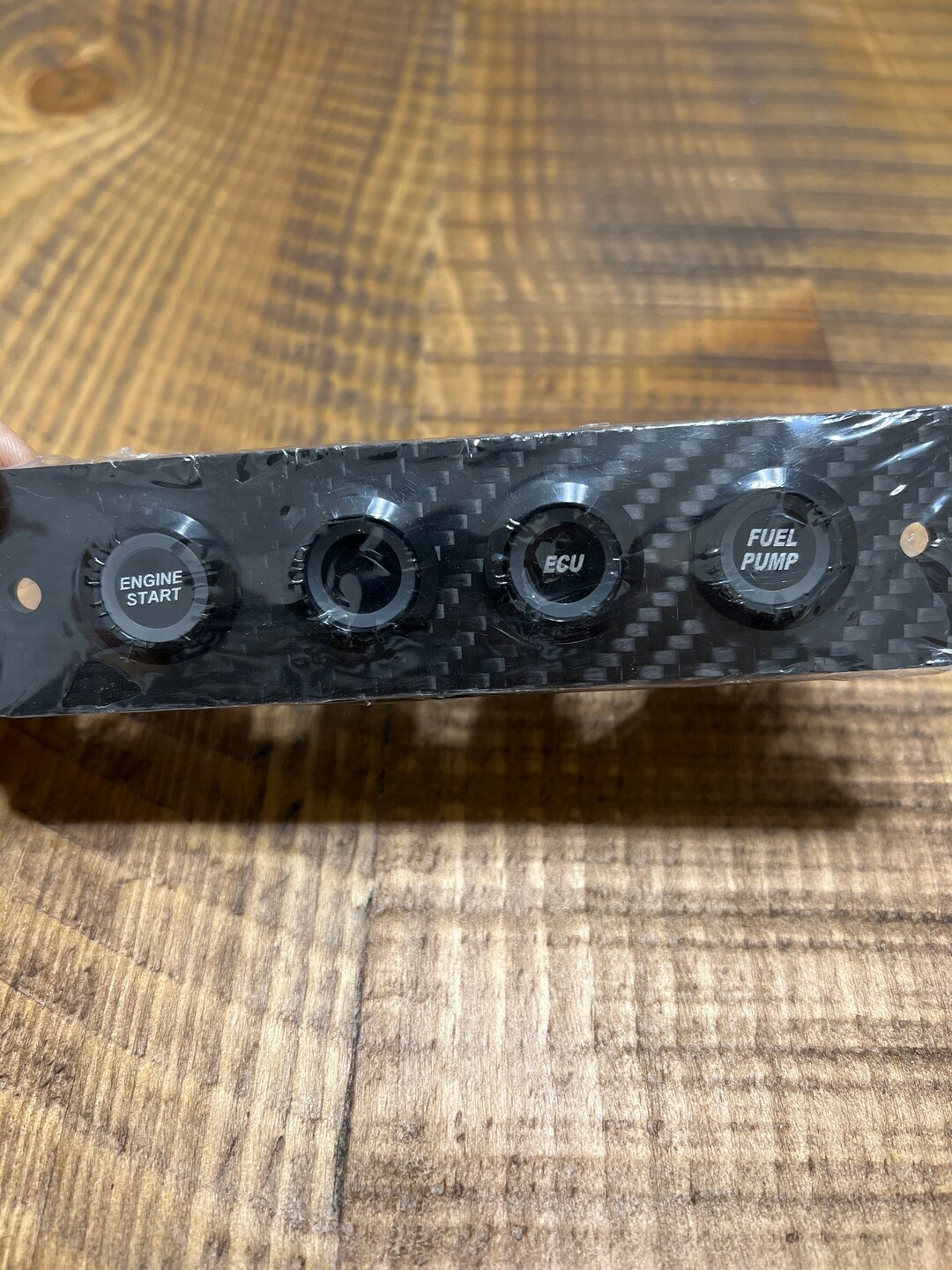 Carbon Fiber Billet Switch Panel 19mm Black Anodized - Etsy