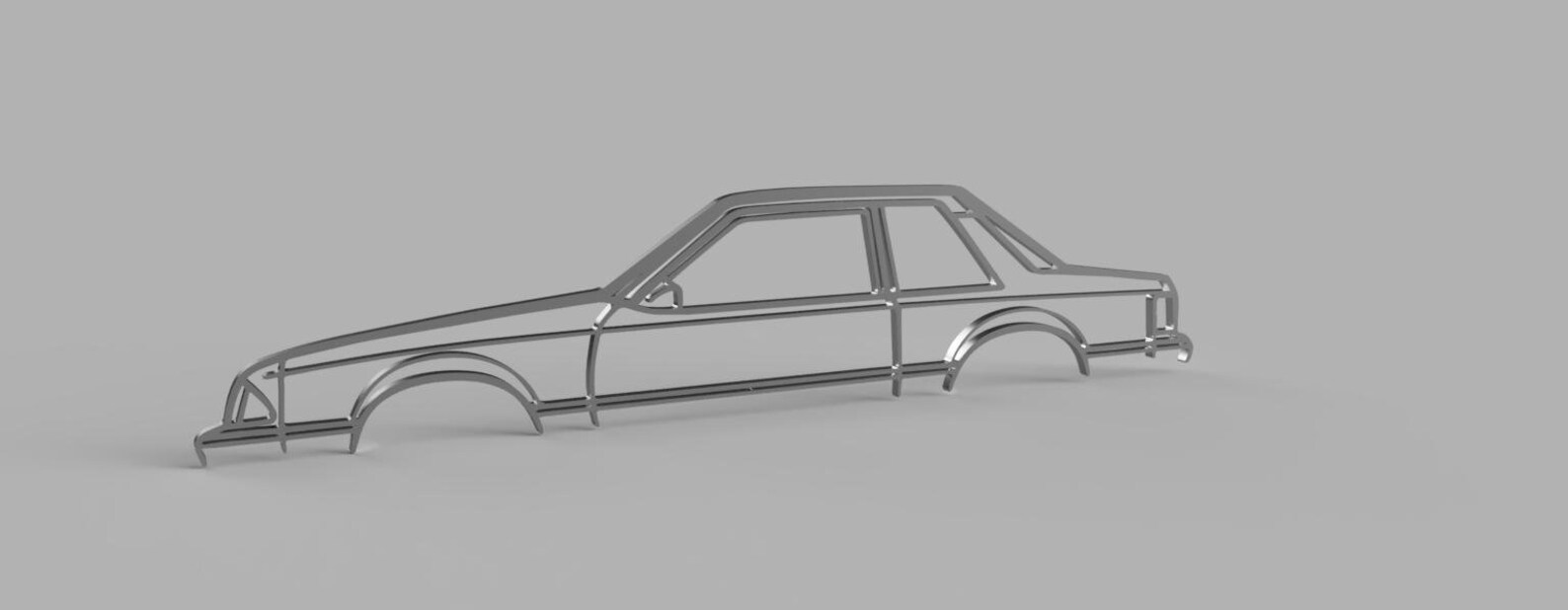 Mustang Foxbody Notchback LX Car Dxf and Ai File Vector - Etsy