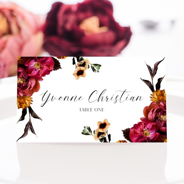 Spring Place Cards - Etsy